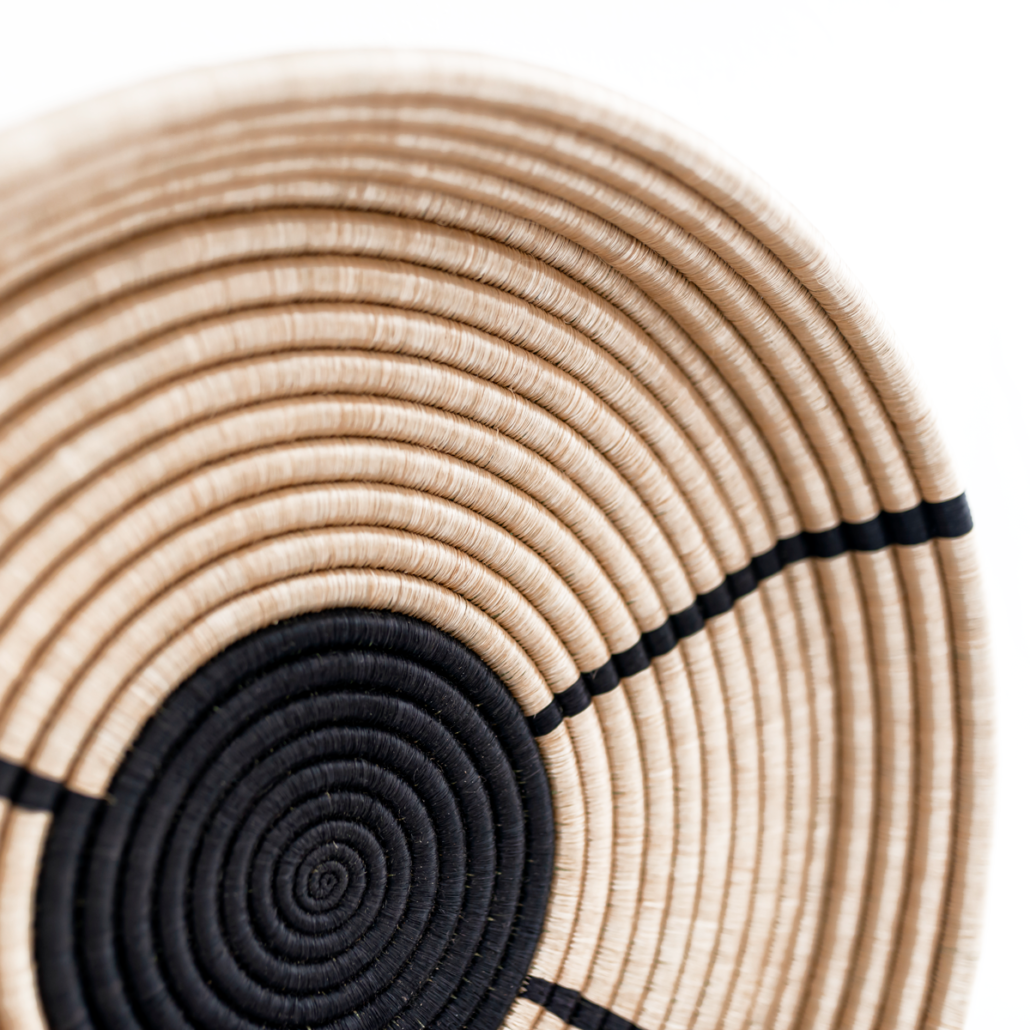 Modern Neutral Woven Wall Hanging – Daybreak – Azizi Life