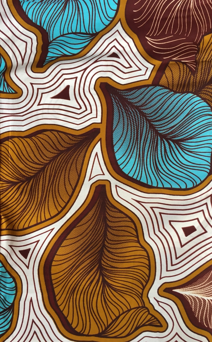 Copper Foliage Gitenge s – Azizi Life