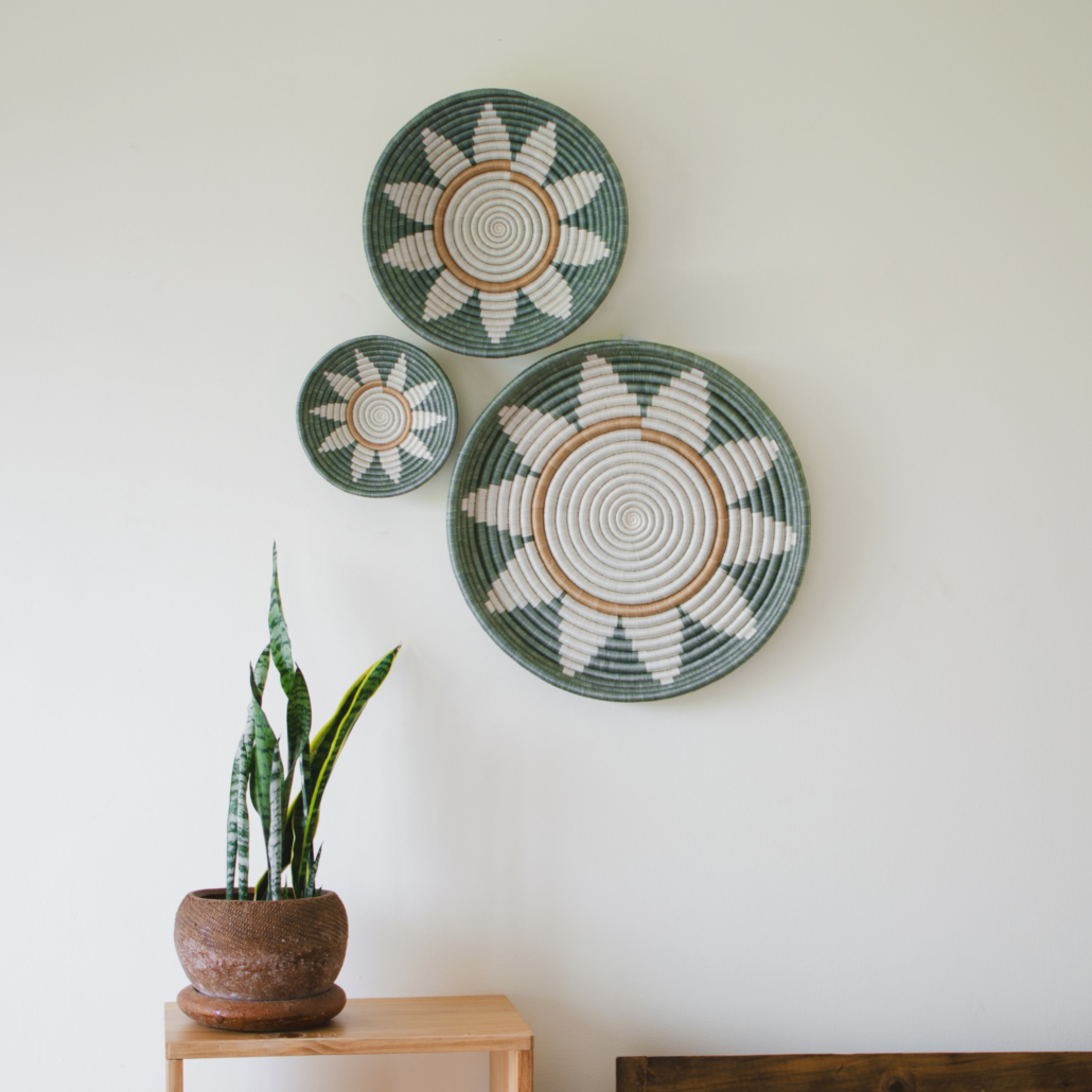 Zuba – Set of 3 Teal – Azizi Life