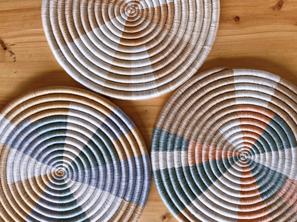 Hand Woven Trivets – Prism – Azizi Life
